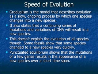 Chapter 6-Evolution | PPT