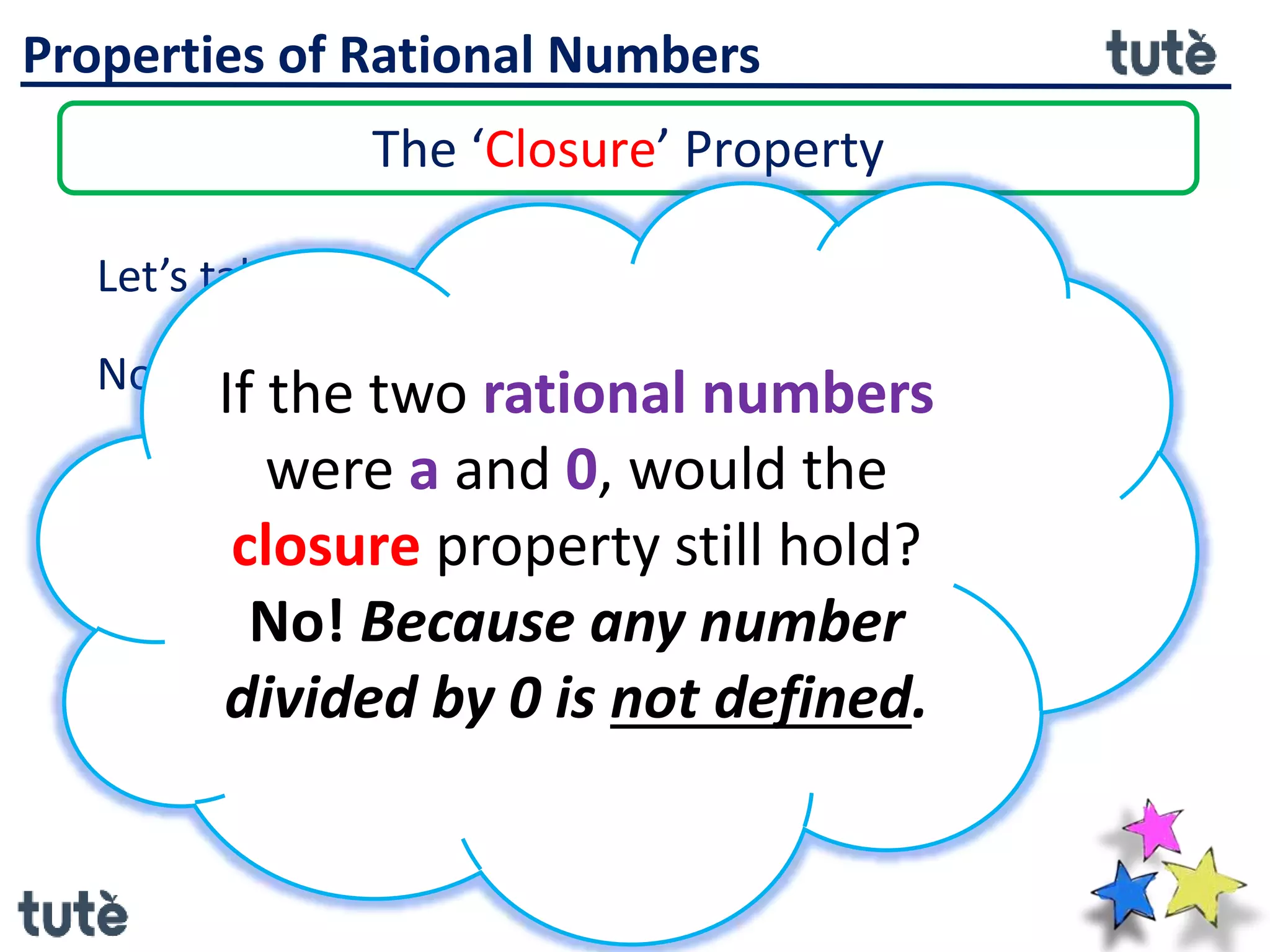 7th Maths - Properties Of Rational Numbers | PPTX