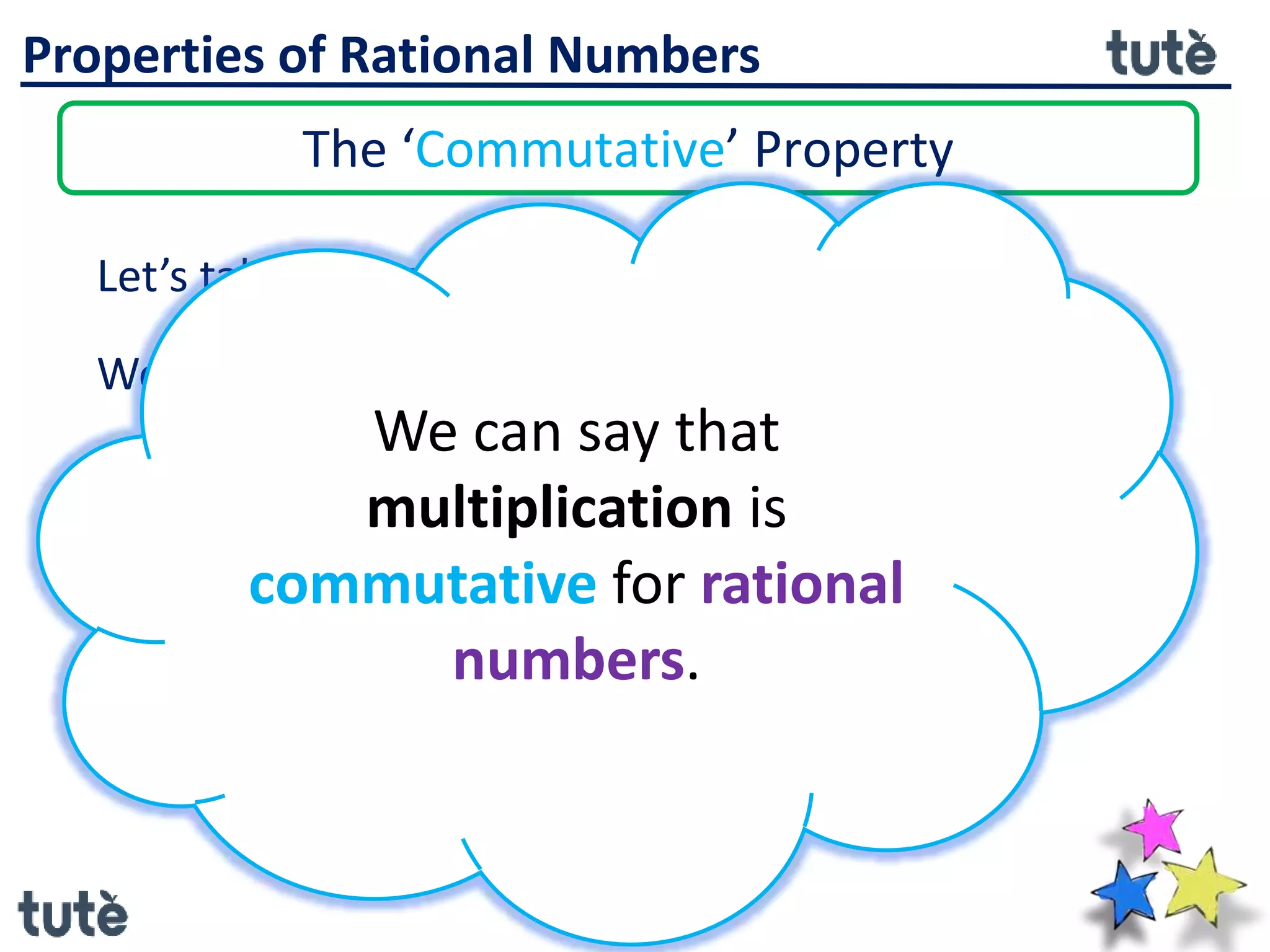 7th Maths - Properties Of Rational Numbers | PPTX