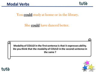 7th-Modal Verb Part 2 CBSE | PPT