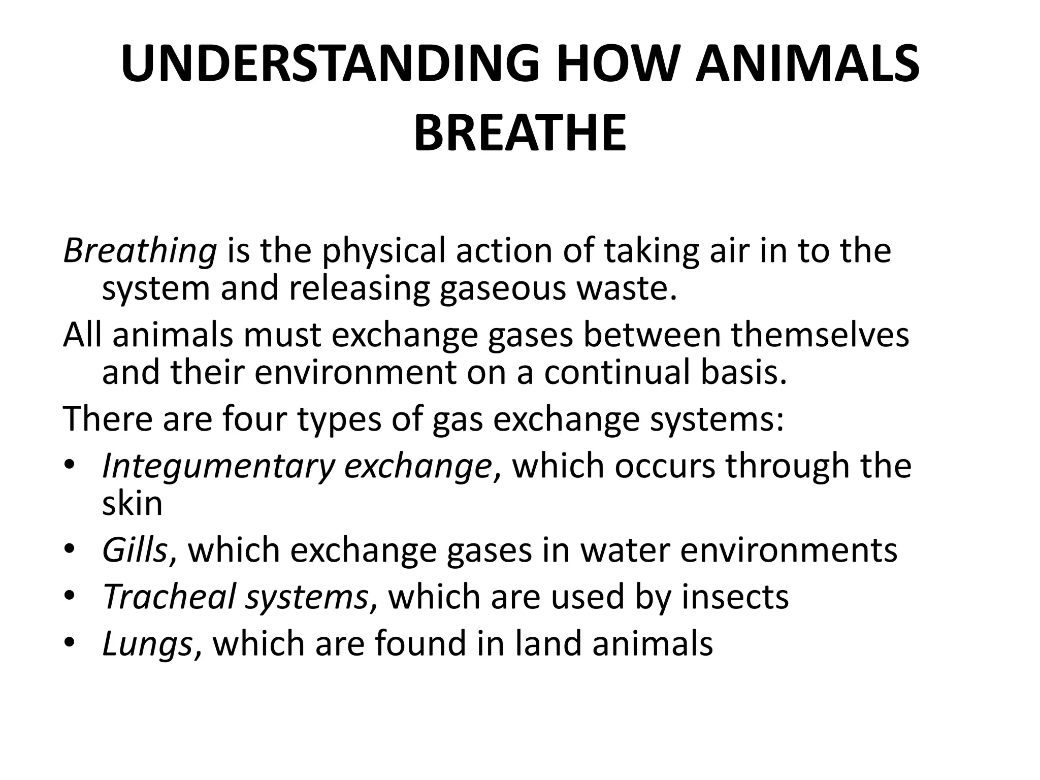 7th science- respiration in animals 2017 | PPT