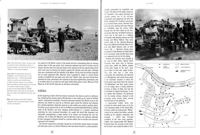 7th armoured division- the desert rats | PDF