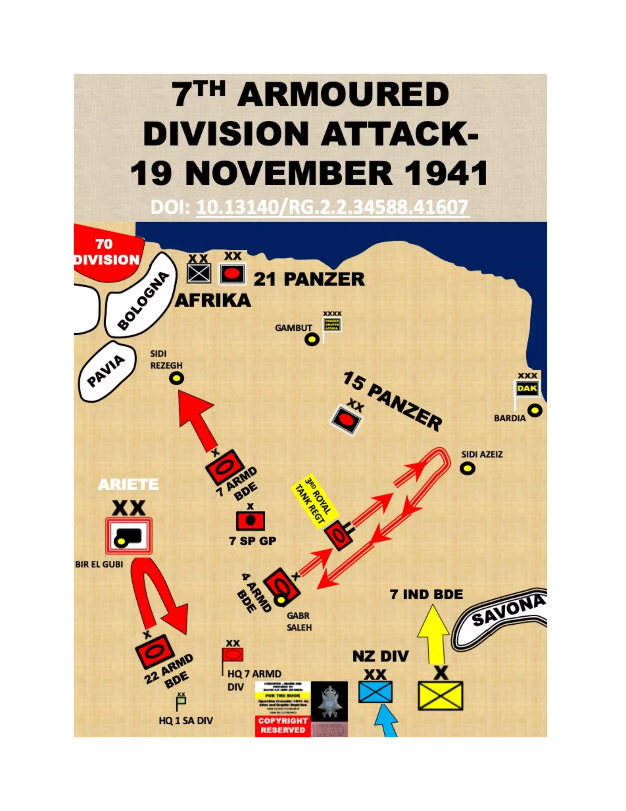 7TH armoured division attacks | PDF