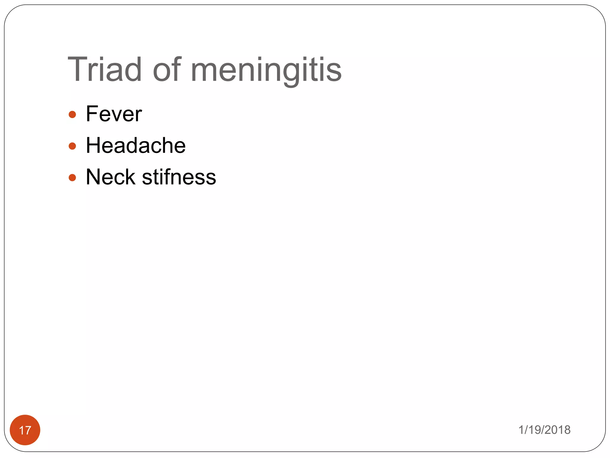 meningitis | PPTX