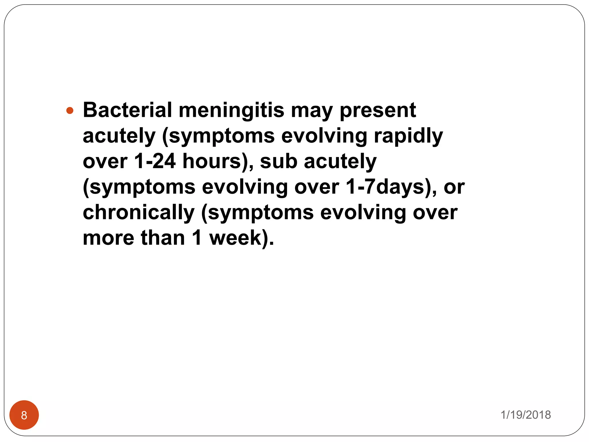 meningitis | PPTX