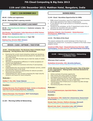 7th cloud computing & big data 2013 Summit - 2013 | PDF