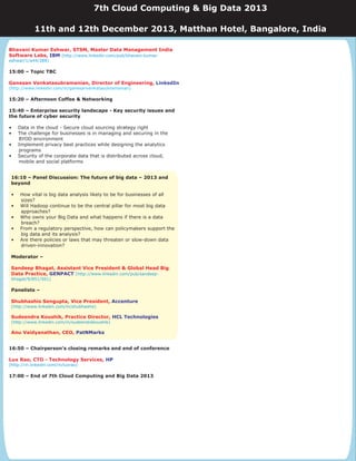 7th cloud computing & big data 2013 Summit - 2013 | PDF