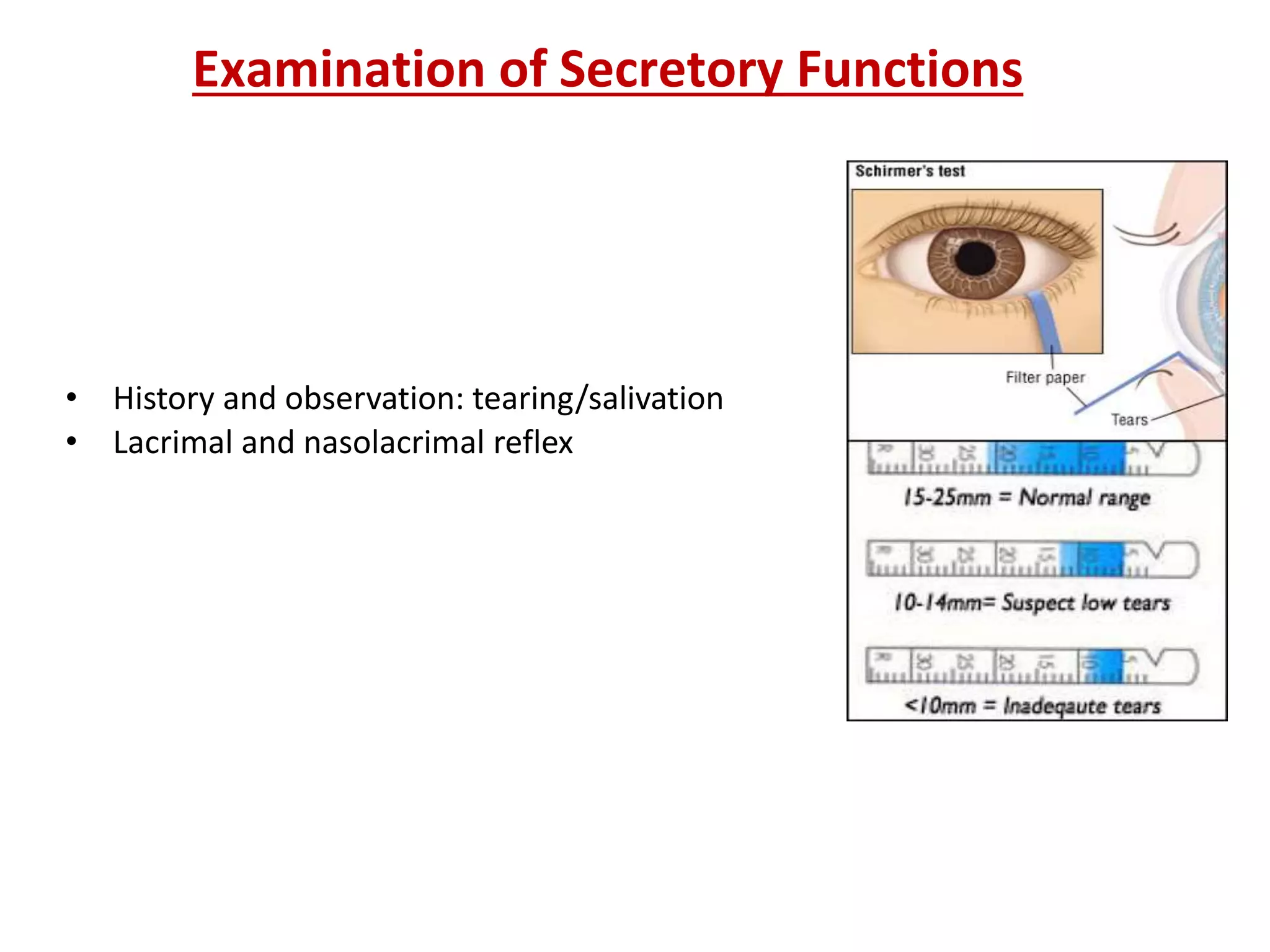 facial nerve examination | PPTX