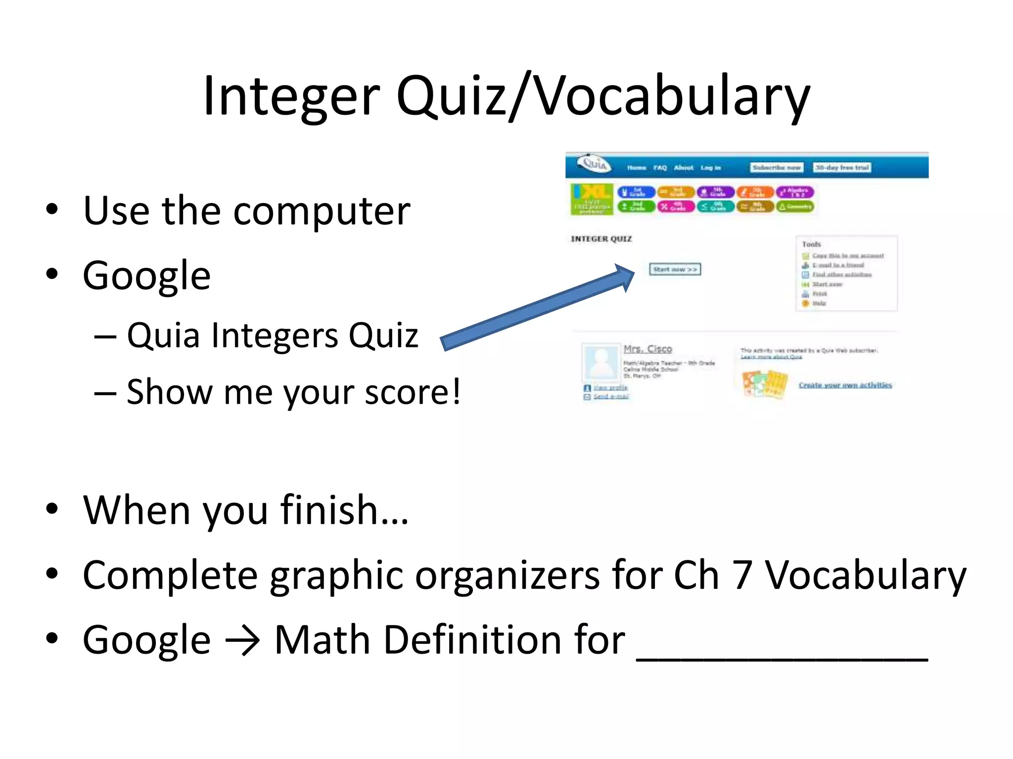 Part 1: Vocabulary; How do you solve proportions? | PPTX