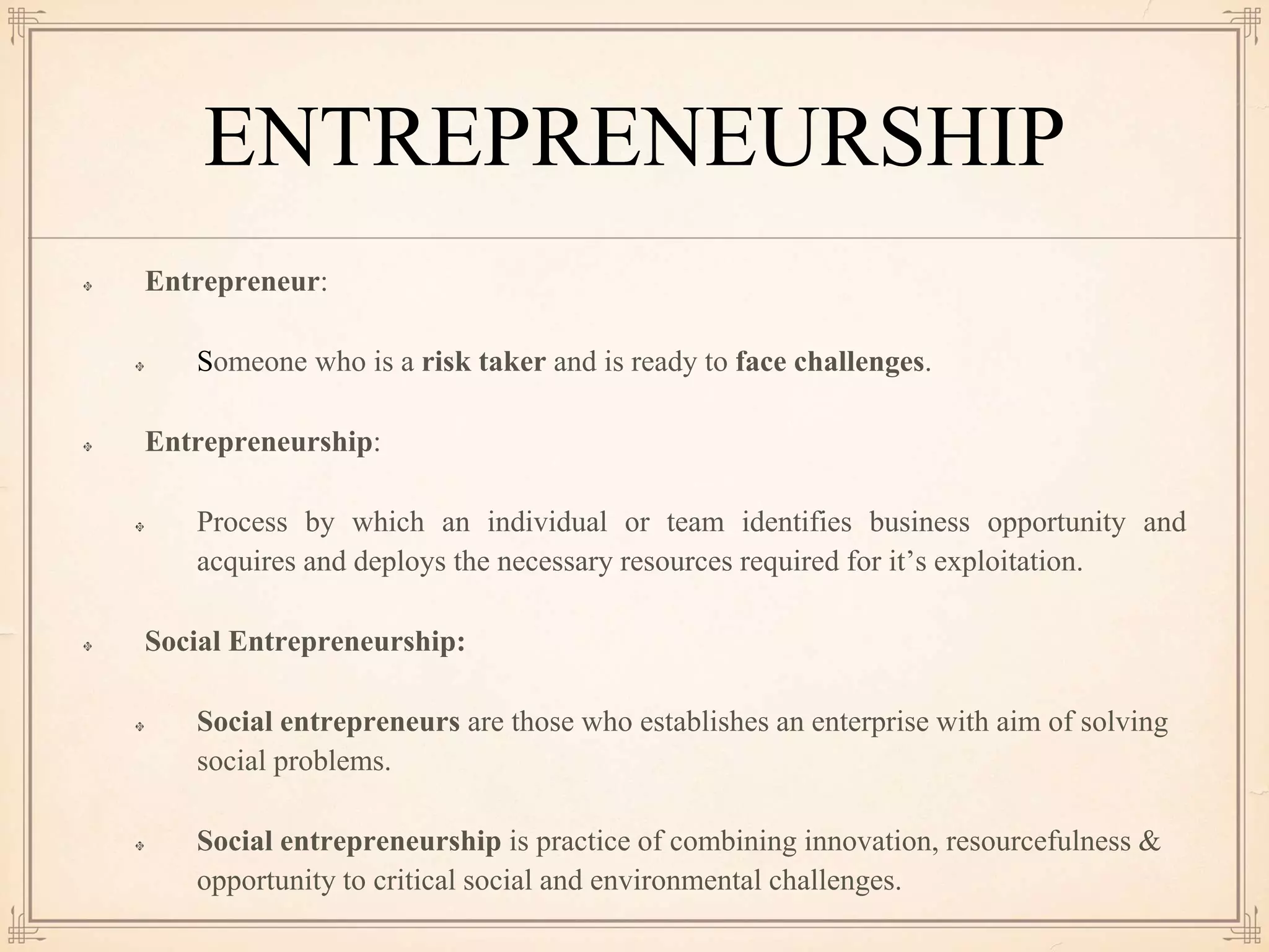 Women Entrepreneurs and Social Entrepreneurs (of Nepal) | PPTX