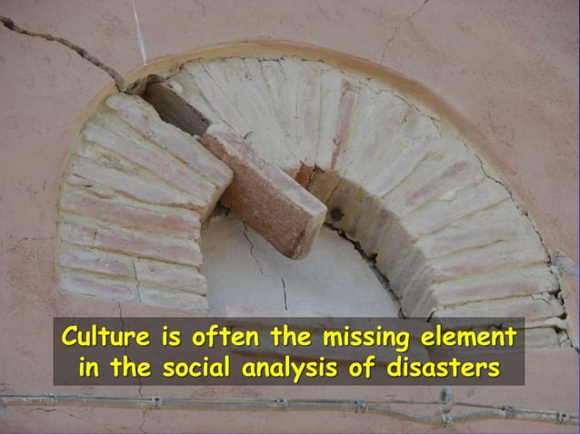 Culture and Disasters | PPTX