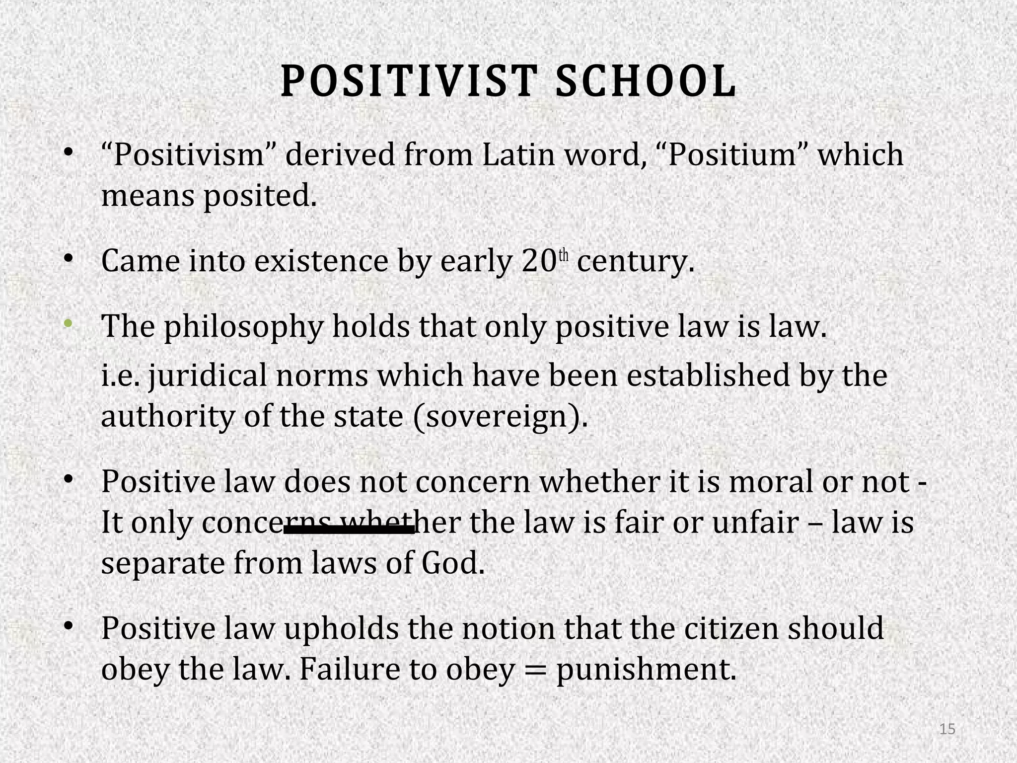 7) theory of law | PPT