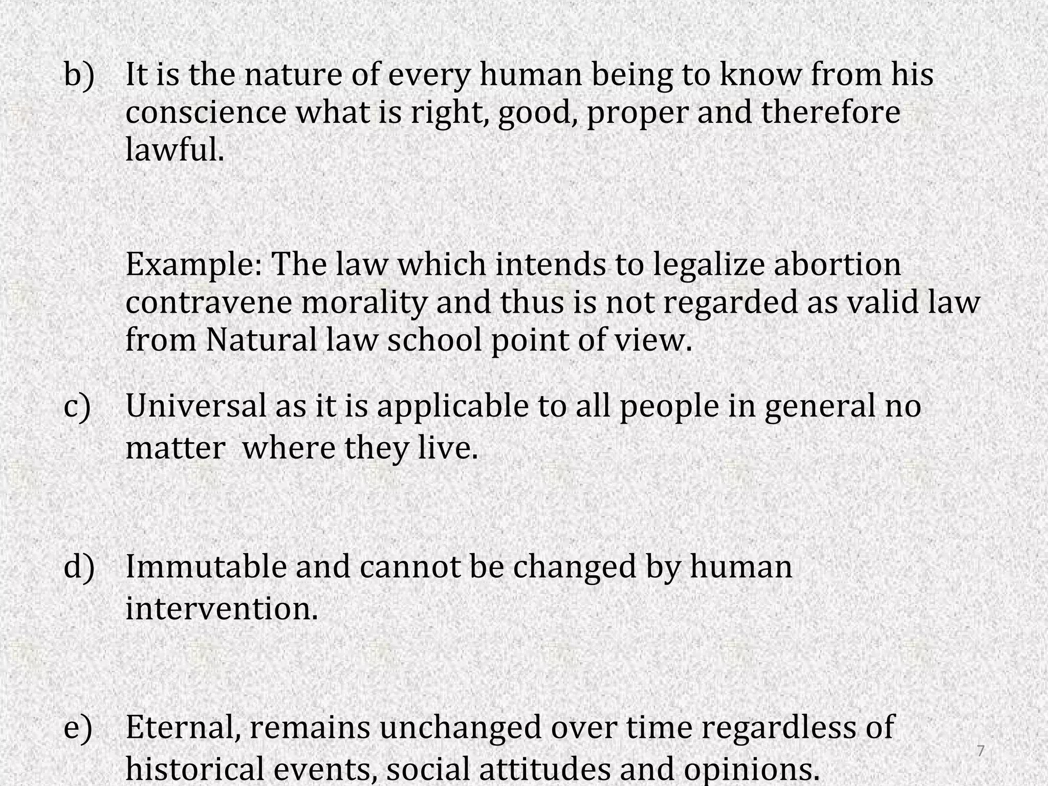 7) theory of law | PPT