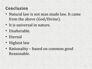 7) theory of law | PPT