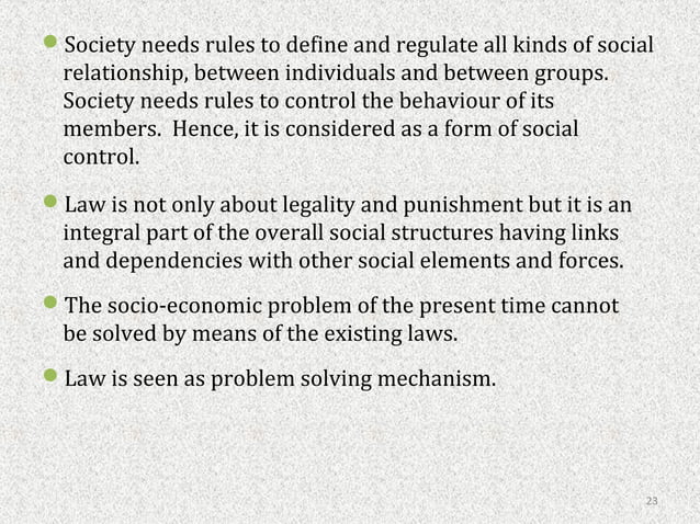 7) theory of law | PPT