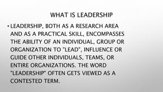 7 Theories of leadership.pptx