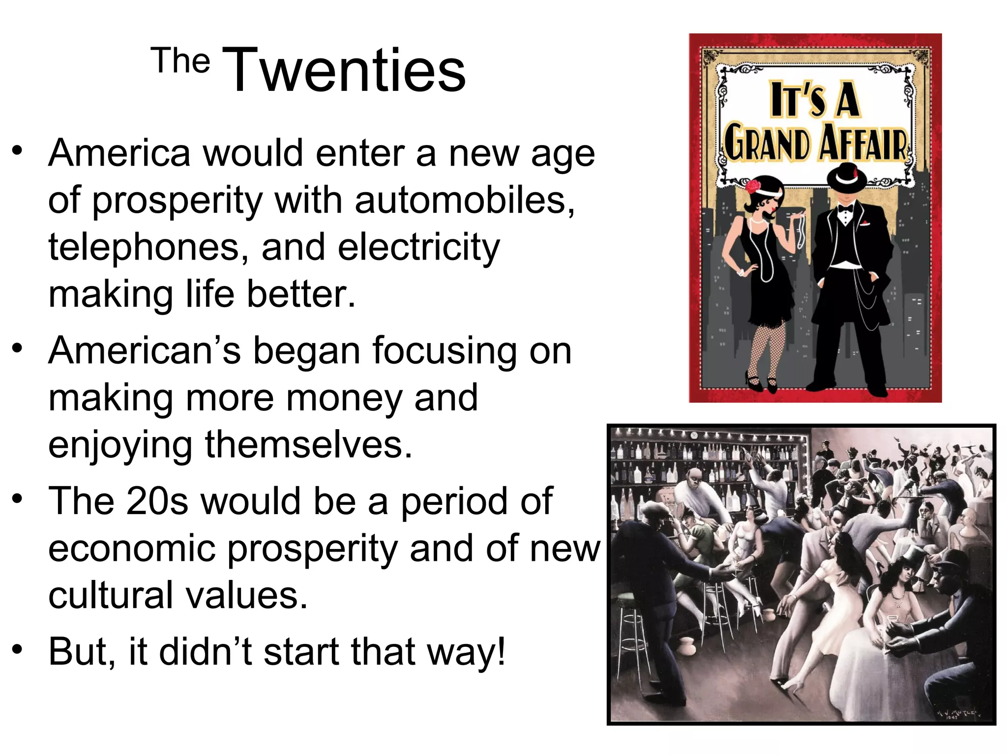 (7) the roaring twenties | PPT