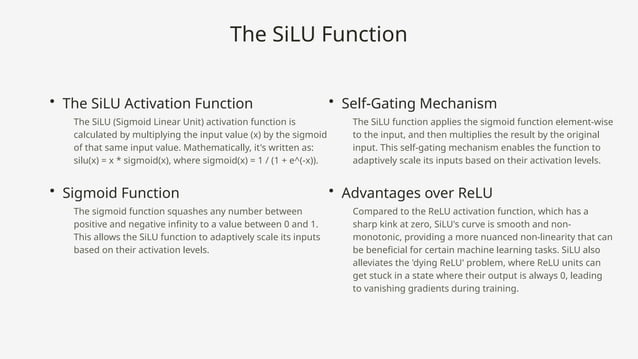 [7] The SiLU Activation Function Unlocking Neural Network Potential.pptx
