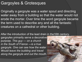 7th clay gargoyles | PPTX