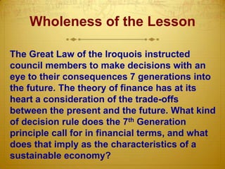 The Seventh Generation Paradox | PPTX