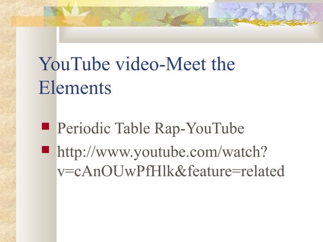 7th grade ch. 3 sec. 2 reading the periodic table | PPT