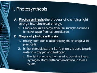 7th grade chapter 3 section 3 (energy in cells) | PPTX | Chemistry ...