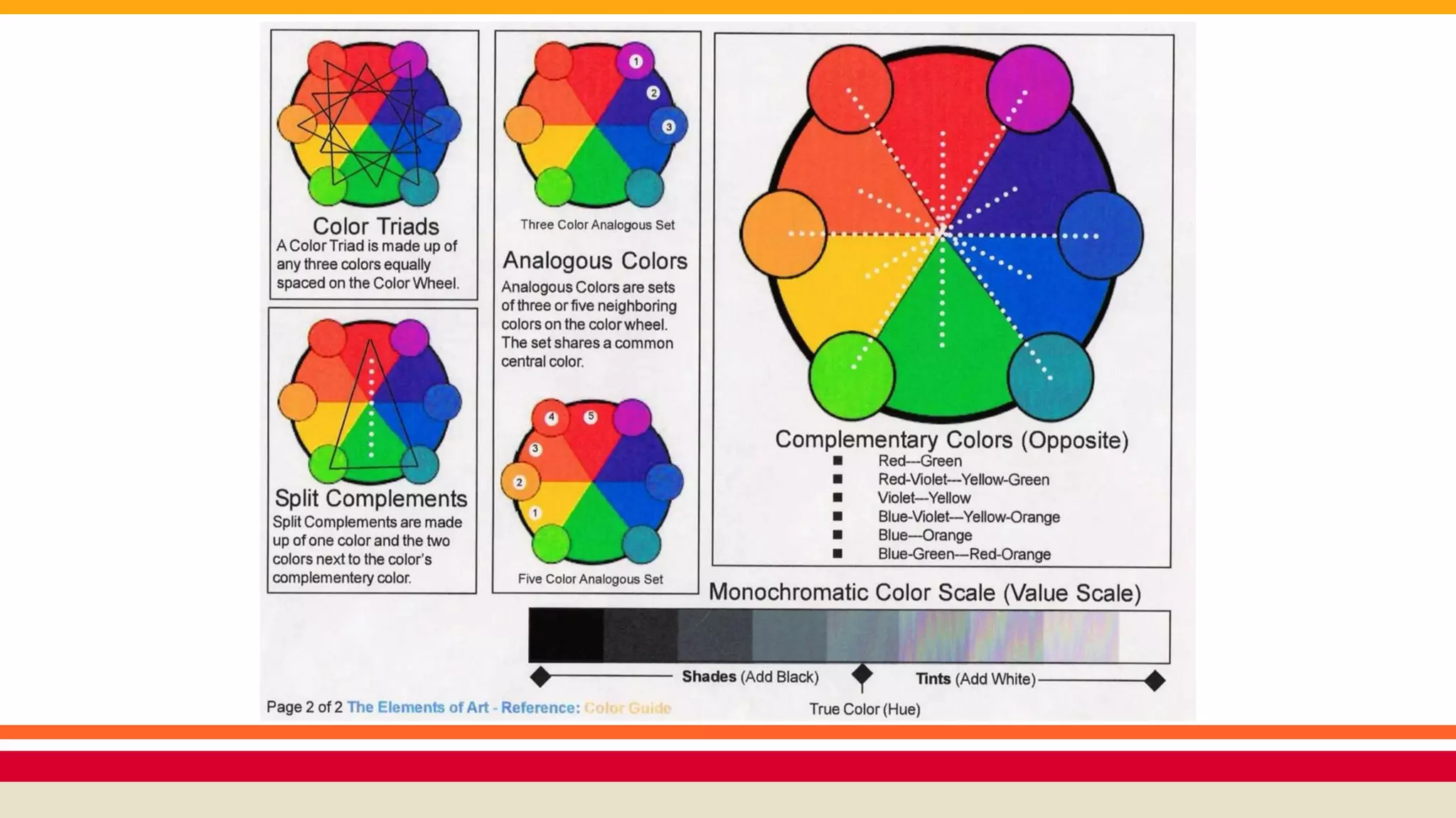 7th grade color wheel paintings | PDF