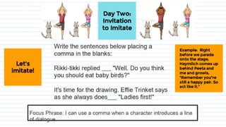 7th grade commas in dialogue | PPT
