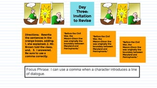 7th grade commas in dialogue | PPT