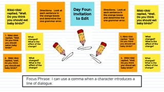7th grade commas in dialogue | PPT