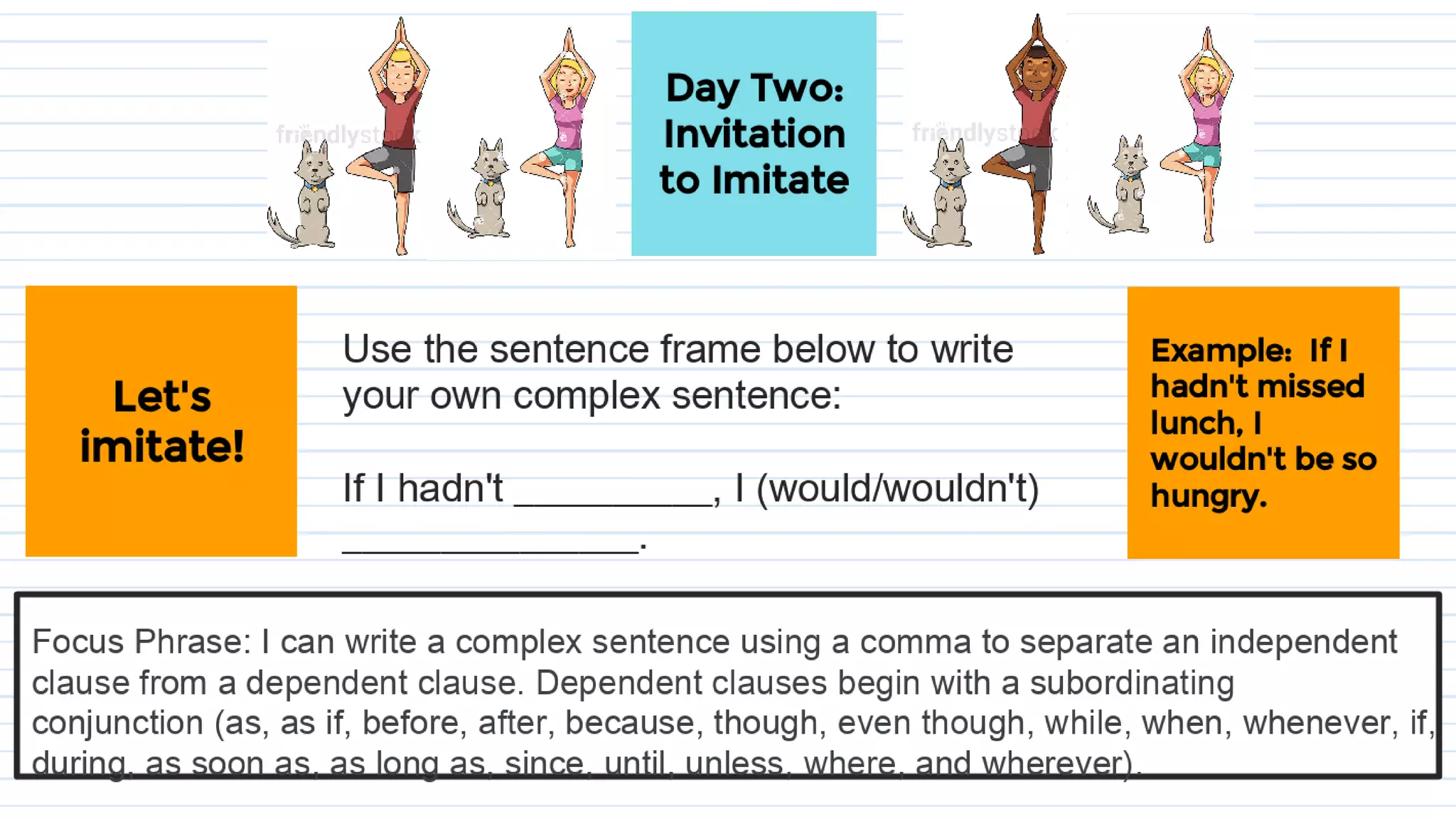7th grade complex sentences | PPT