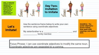 7th grade coordinate adjectives | PDF