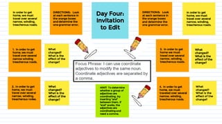 7th grade coordinate adjectives | PDF