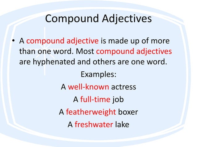 7th grade adjectives | PPTX