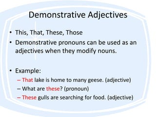 7th grade adjectives | PPTX