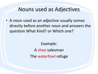 7th grade adjectives | PPTX