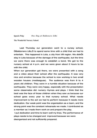 7th grade journals | DOC