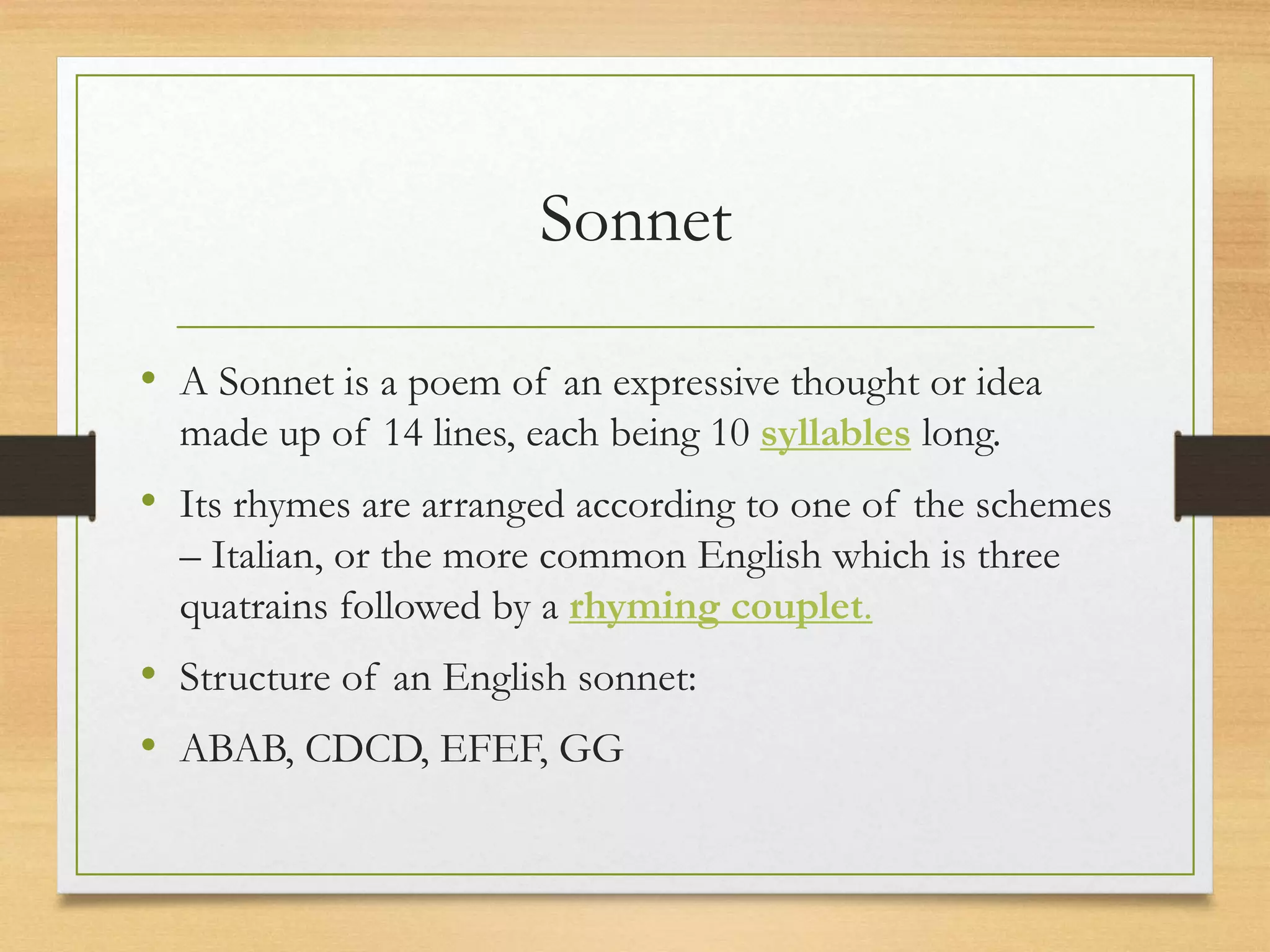 7th Grade Lang Arts Poetry Portfolio | PPTX