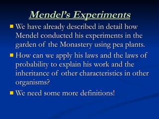 7th Grade Life Science Genetics