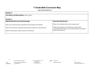 7th grade math curriculum map 2011 2012 | DOC