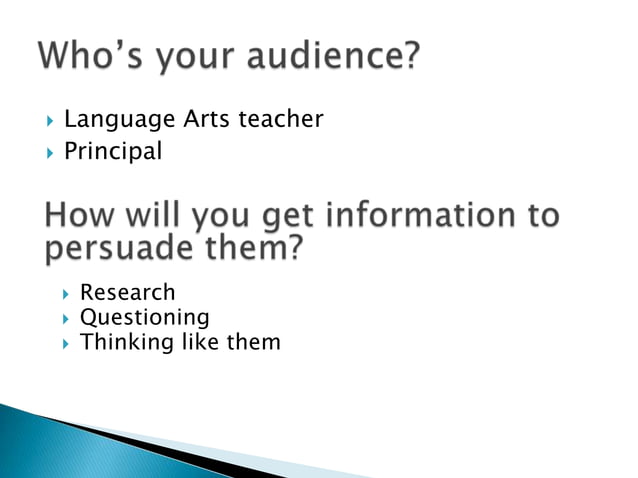 7th grade persuasion presentation | PPTX