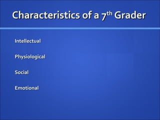 7th grade powerpoint | PPT