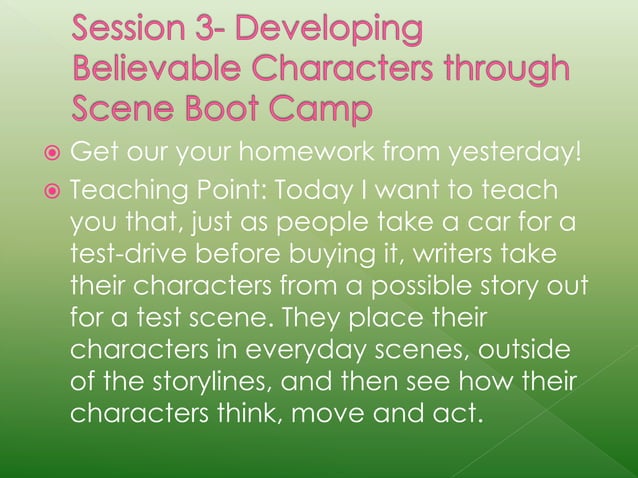 7th Grade Narrative Writing 7th Grade Narrative Writing
