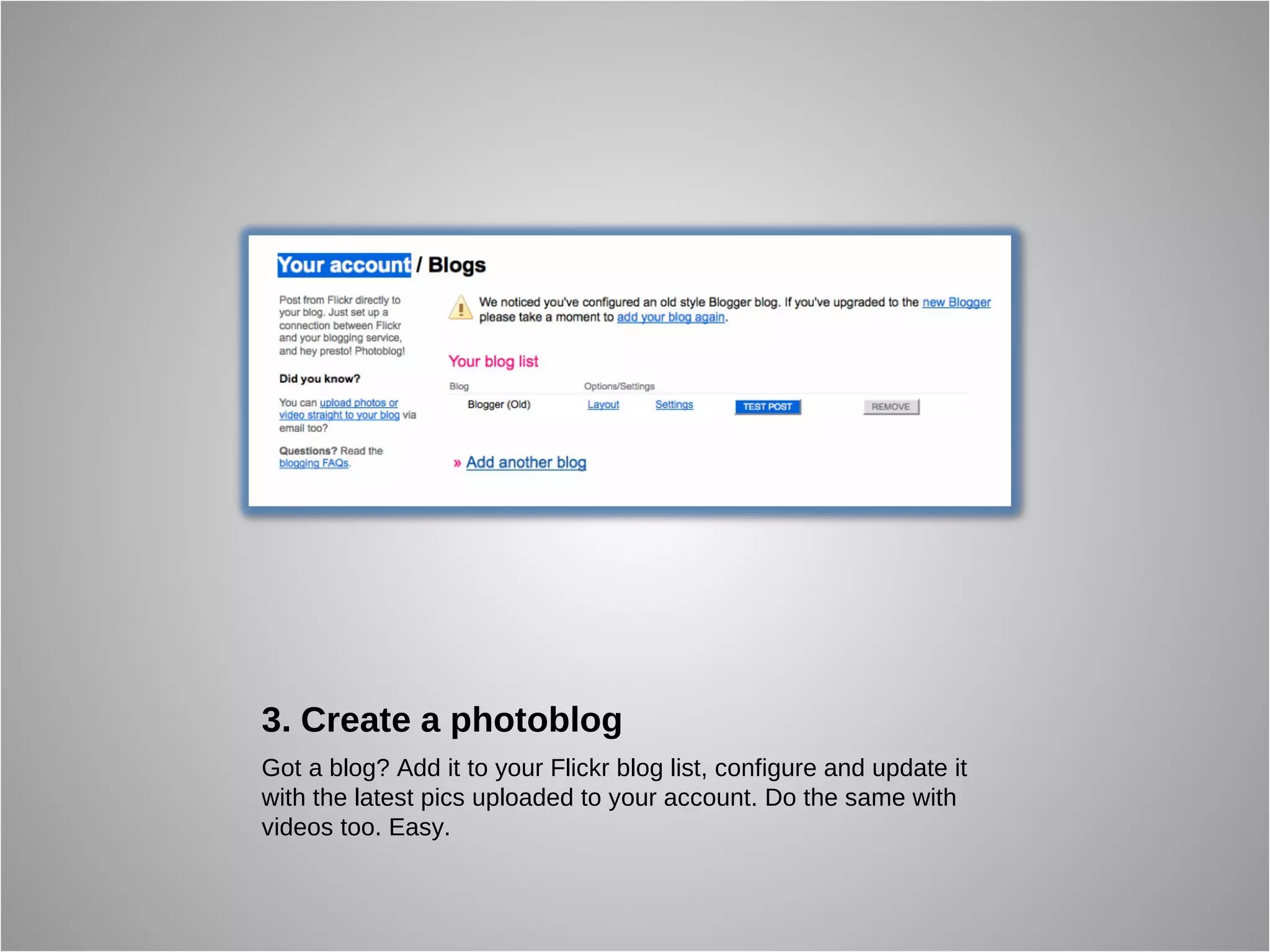 7 things you should know about flickr | PPT