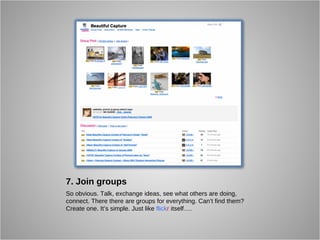 7 things you should know about flickr | PPT