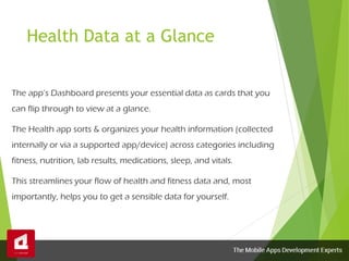 7 Things About iPhone 6 Health App | PPT