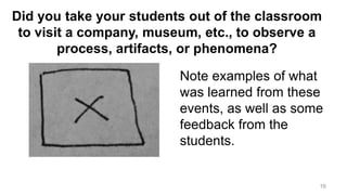 Seven things to highlight about your teaching practice | PPTX