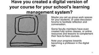 Seven things to highlight about your teaching practice | PPTX