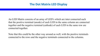 Dot Matrix LED Interfacing using 8255 PPI | PPTX