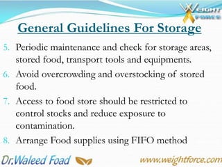 7-Food Storage Overview | PPTX